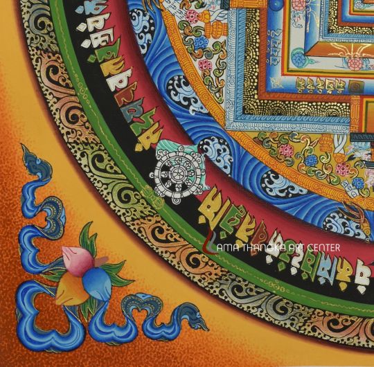 Kalachakra Mandala can get the enlightenment through seeing. It ...