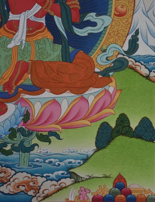 Red Tara Thangka