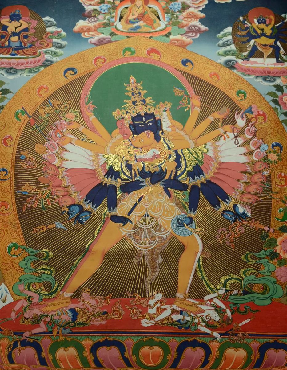 Kalachakra Thangka Painting
