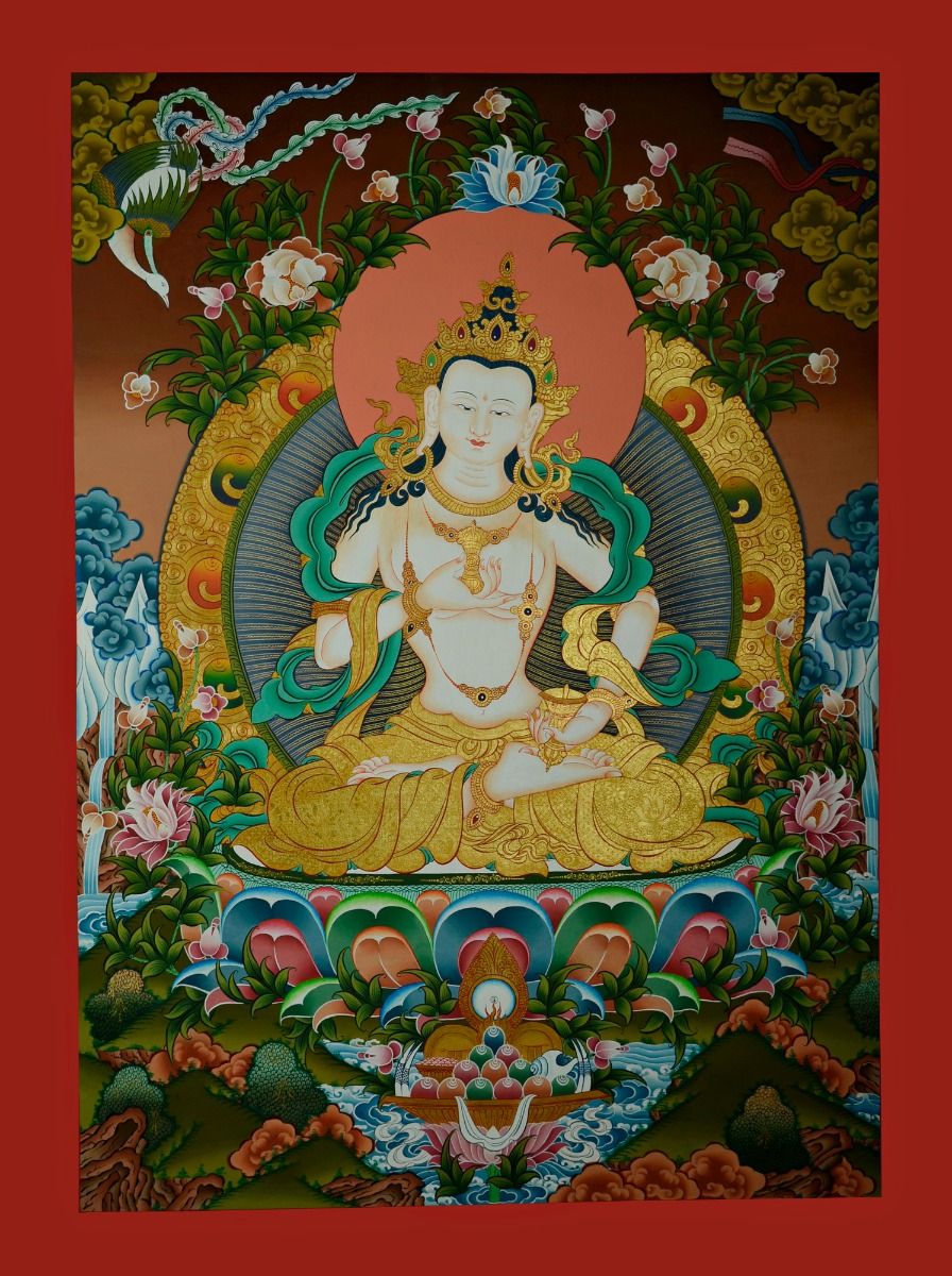Buddhist Vajrasattva Thangka