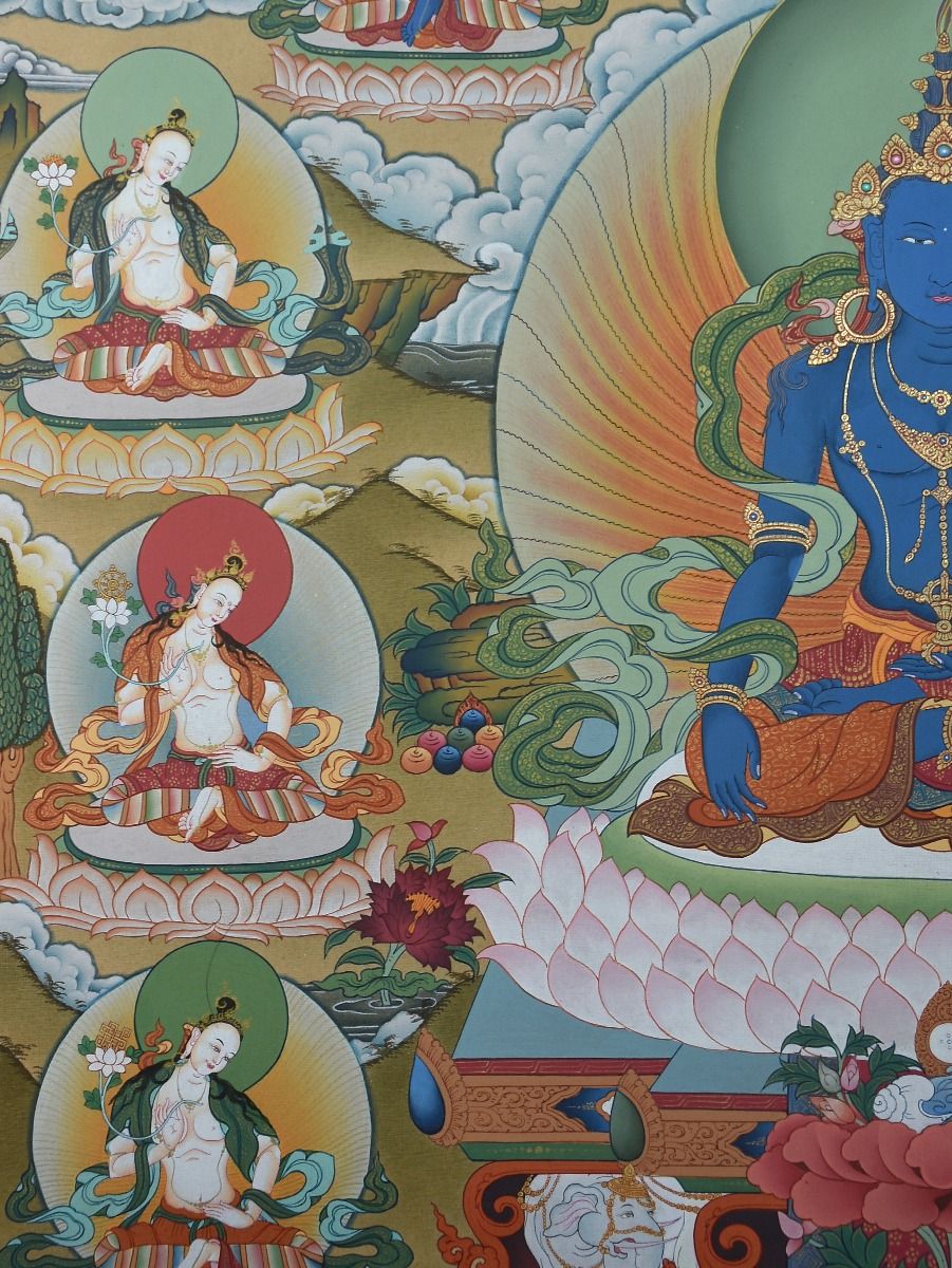 Akshobhya Buddha Thangka