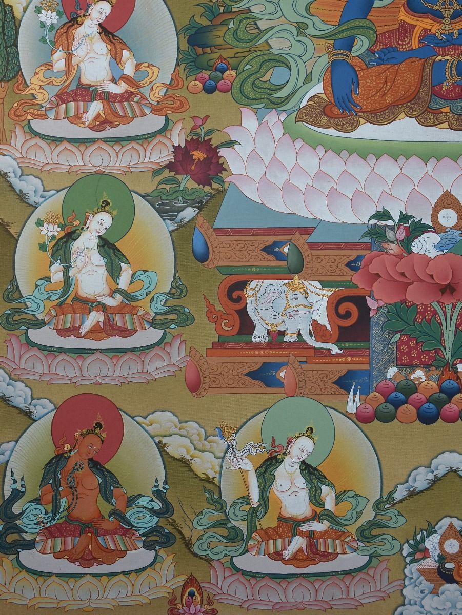 Akshobhya Buddha Thangka
