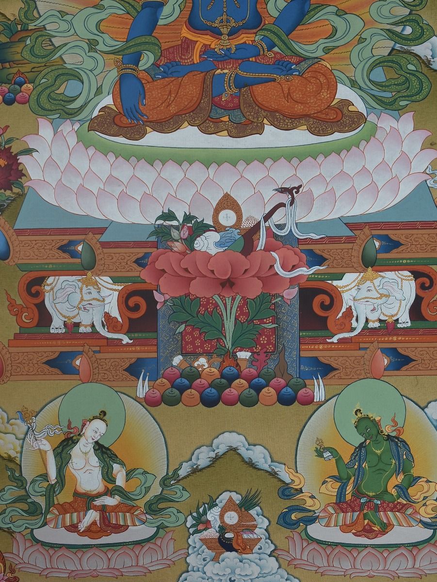 Akshobhya Buddha Thangka