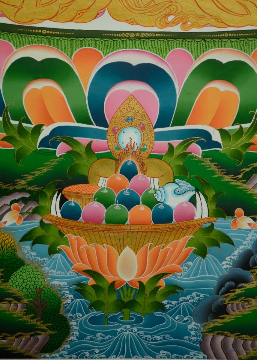 Chenrezig Thanka Painting will bringing compassion into your life.