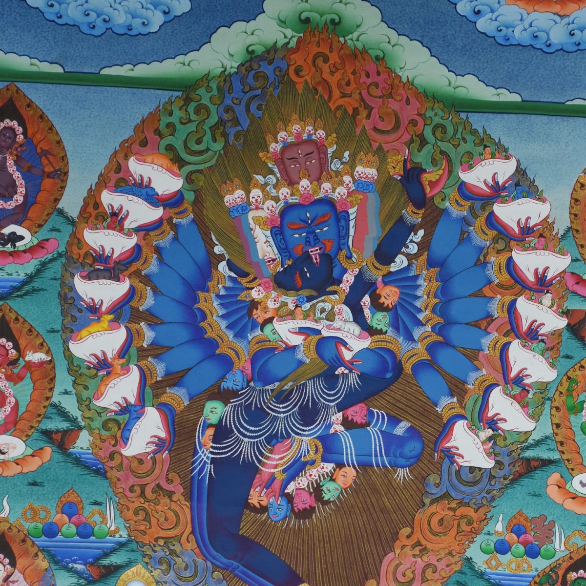 Hevajra Thangka Spiritual Tool for Enlightenment