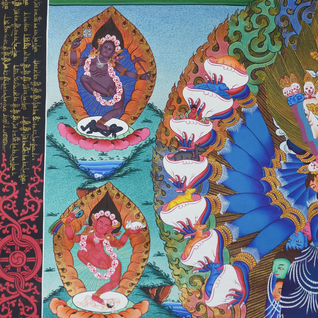 Hevajra Thangka Spiritual Tool for Enlightenment