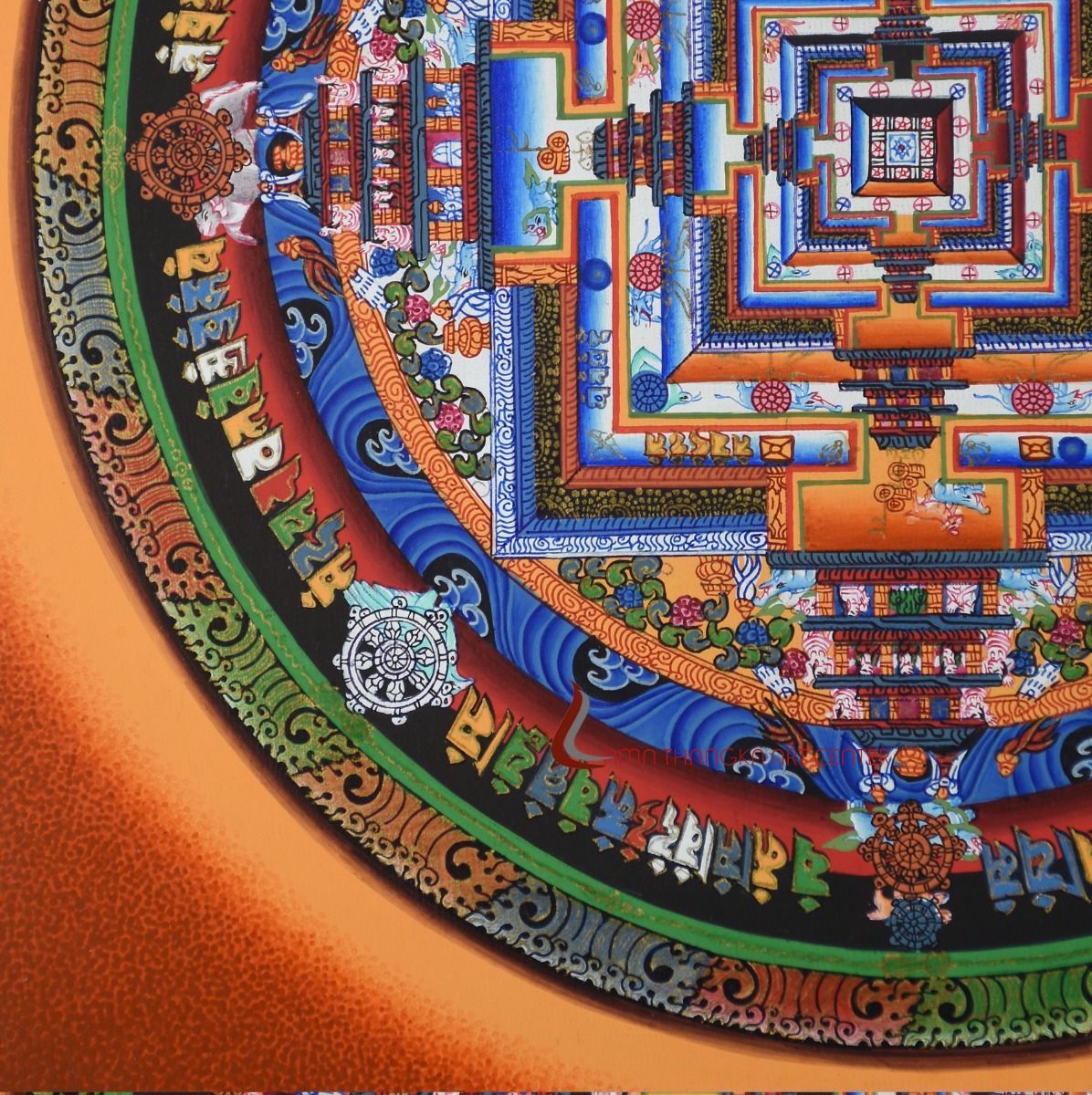 Kalachakra Mandala Thangka, cycle of time thangka, Kalachakra mandala ...
