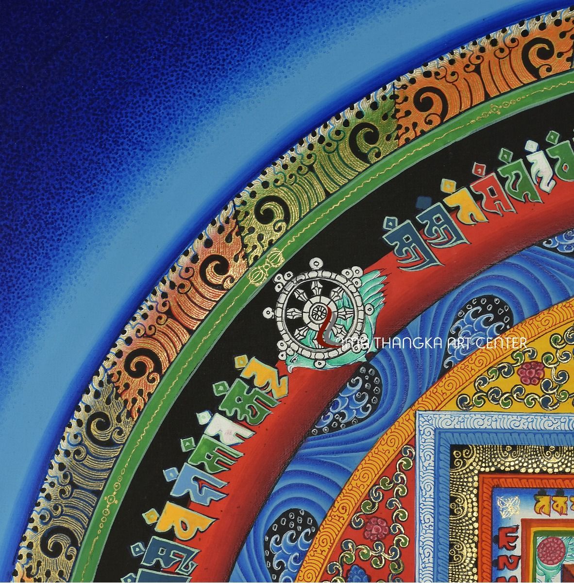 Kalachakra mandala represents highest form of Tantra in Buddhism.